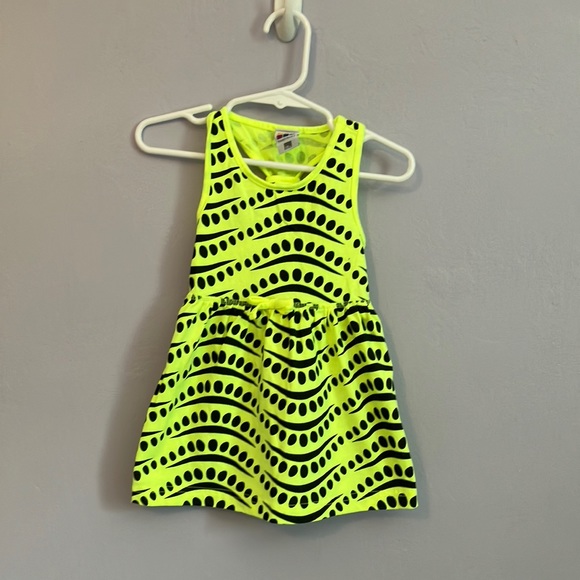 healthtex | Dresses | Healthtex Yellow Black Racerback Dress 8 Mth ...